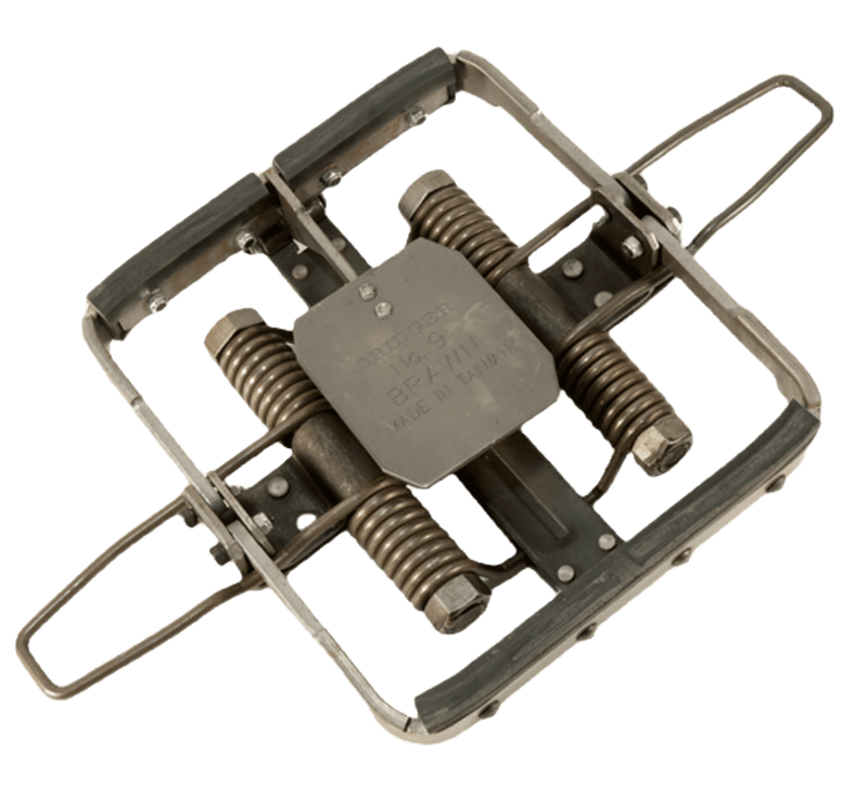 Bridger #9 Brawn Rubber Padded Jaw Trap - Murray's Lures & Trapping ...